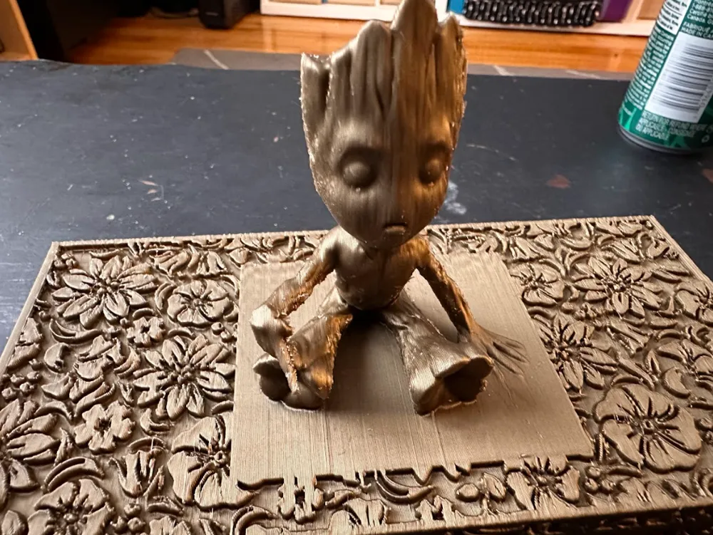 Jewerlry box with Baby Groot handle by Joe BoardMakerWorld: Download ...
