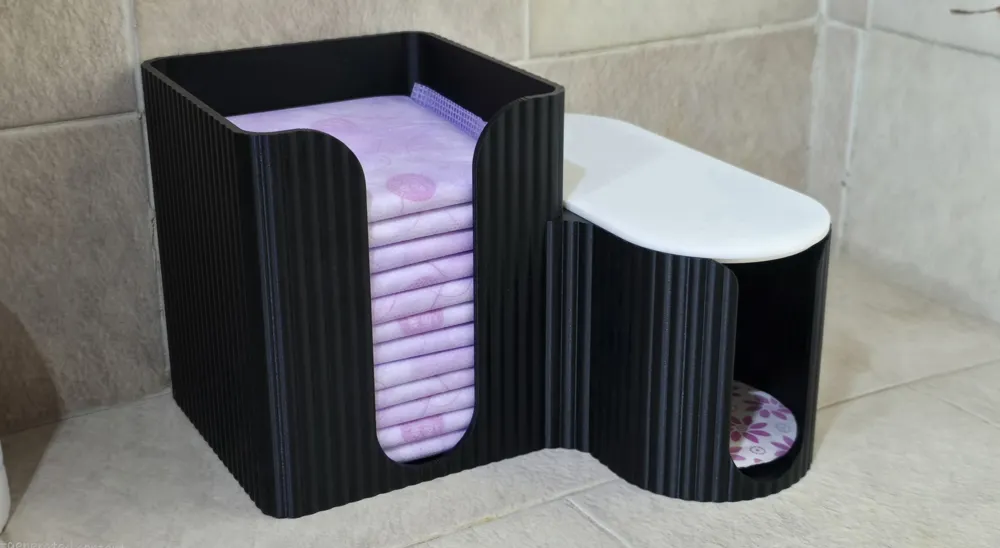Sanitary Pads Storage Box - Free 3D Print Model - MakerWorld
