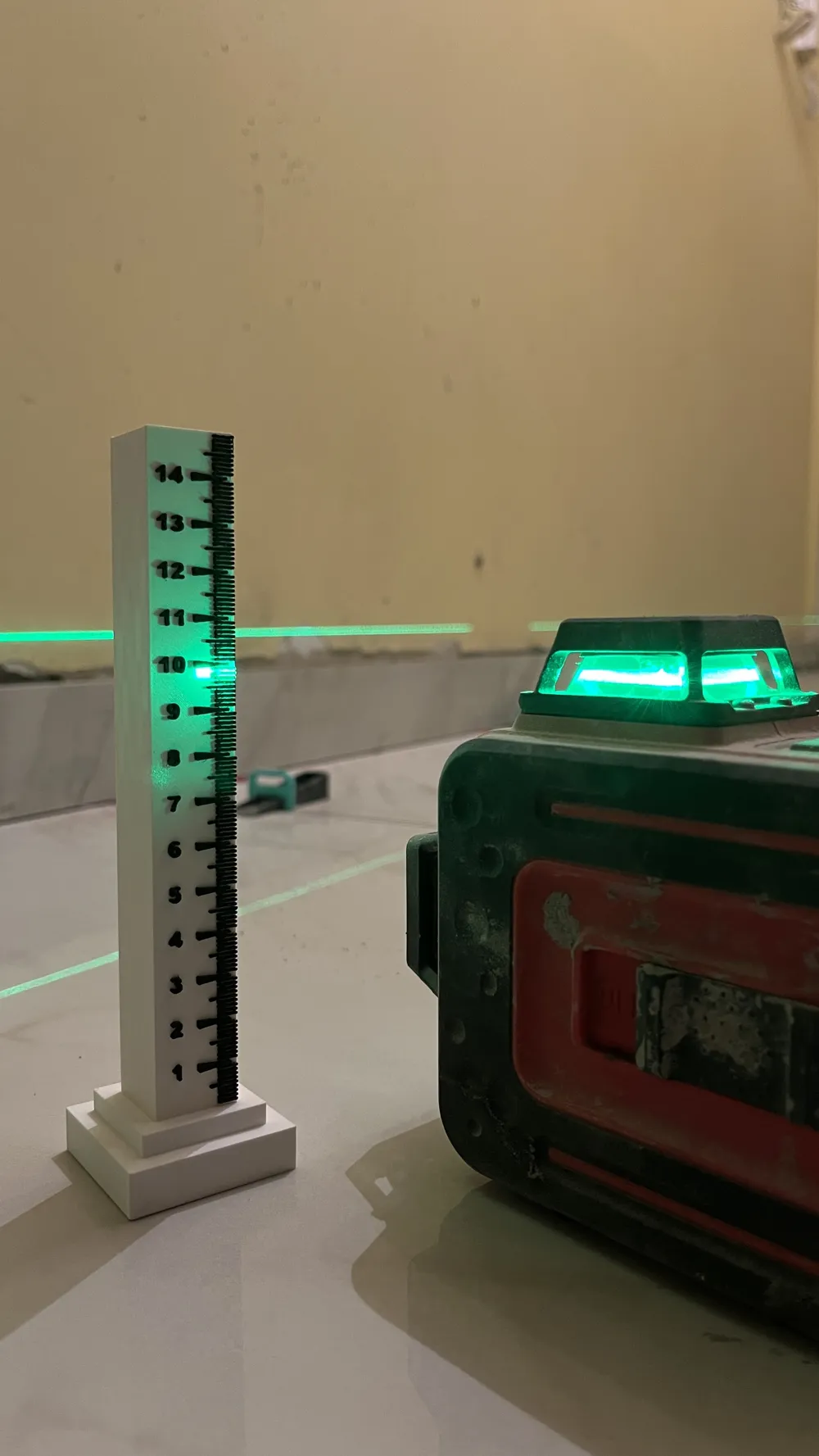 Laser ruler - Free 3D Print Model - MakerWorld