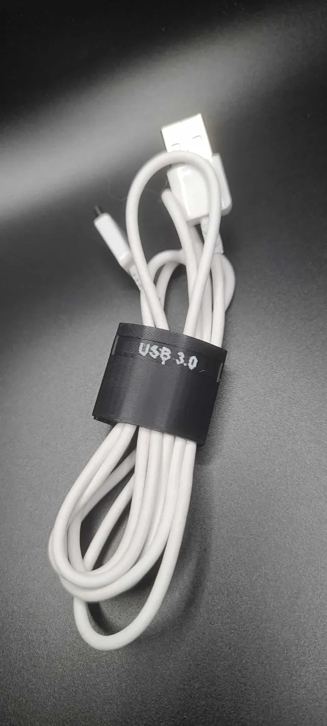 Customizable USB Cable Turner Clip Remixed by ZipZapPrint - MakerWorld