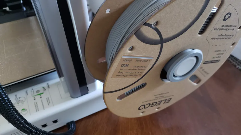 Low friction spool holder by rogerquin MakerWorld: Download Free 3D Models