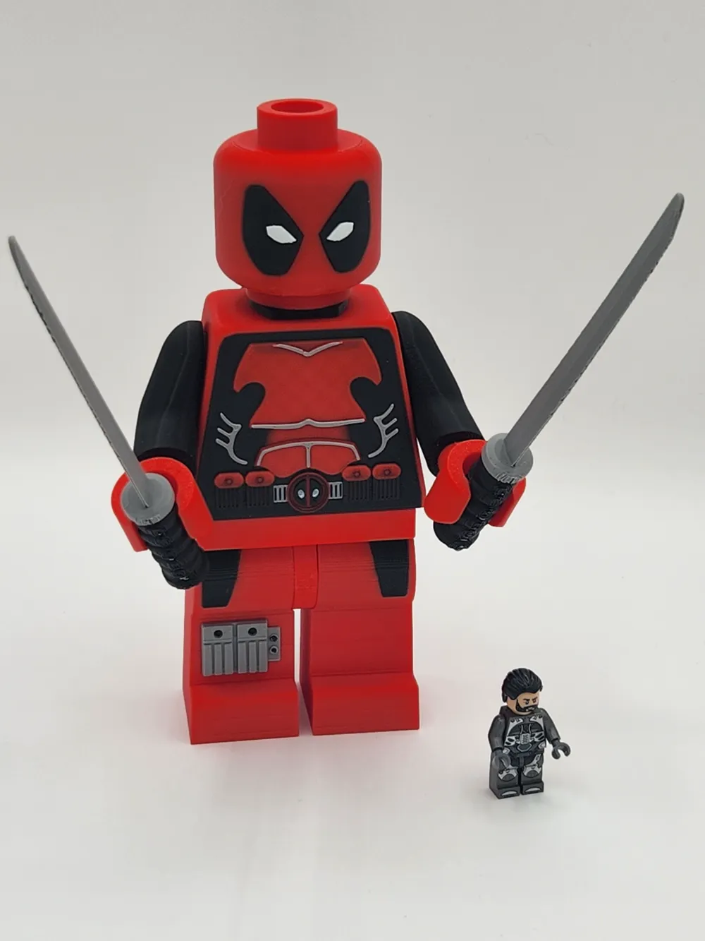 Deadpool Brick Megafig by btoersbijns - MakerWorld