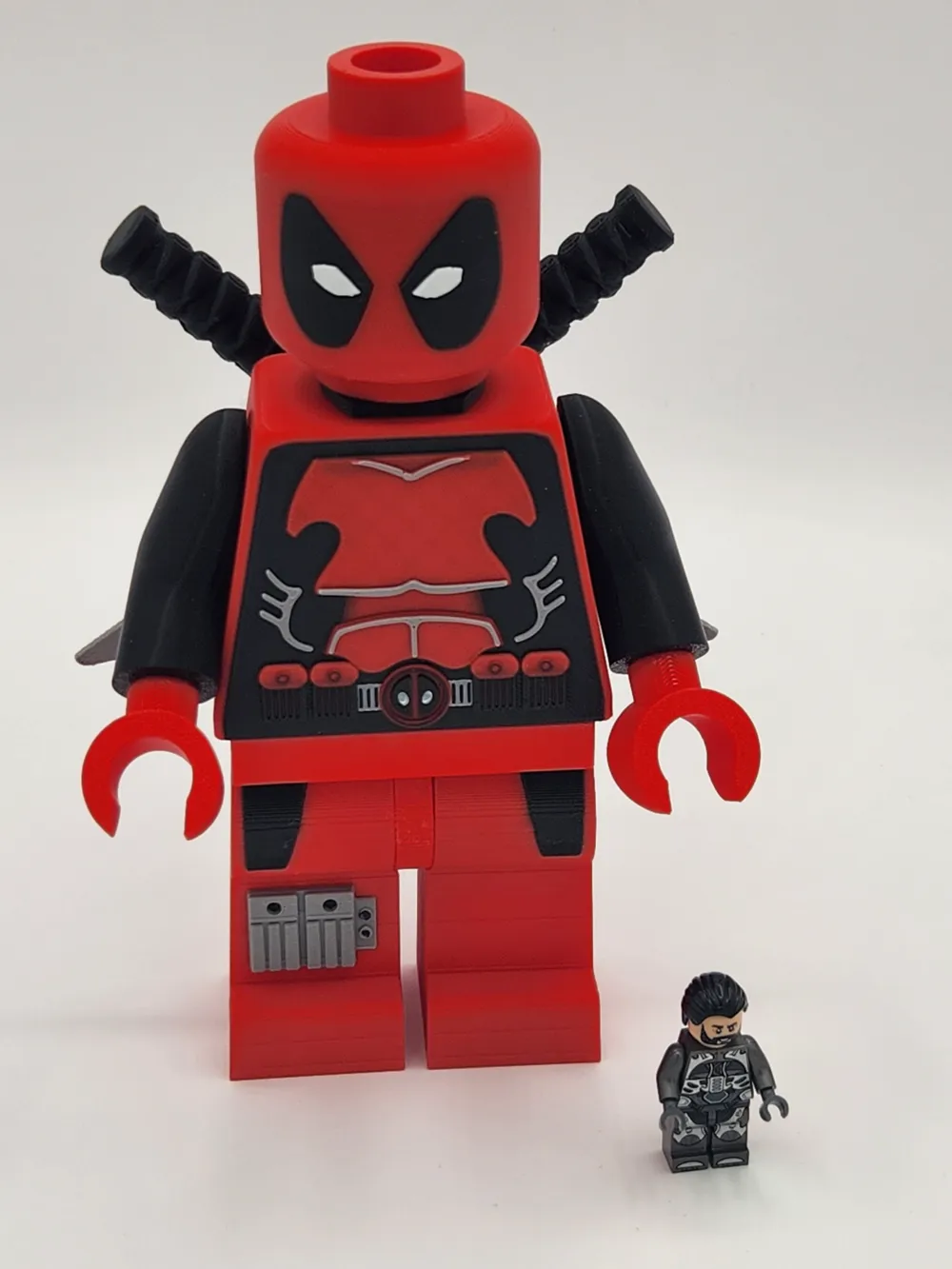 Deadpool Brick Megafig by btoersbijns - MakerWorld
