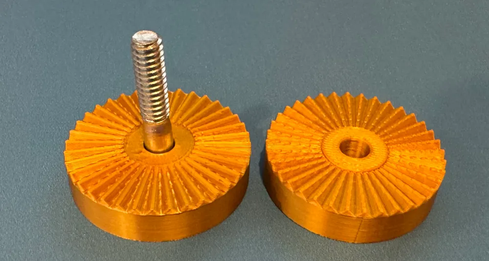 Precision Interlocking Gear Joint | Hirth Rosette by Novera Studio ...