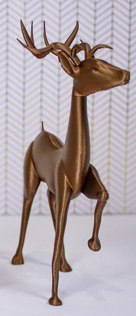 Reindeer - One Leg Lifted Pose by 3DPrintBear - MakerWorld