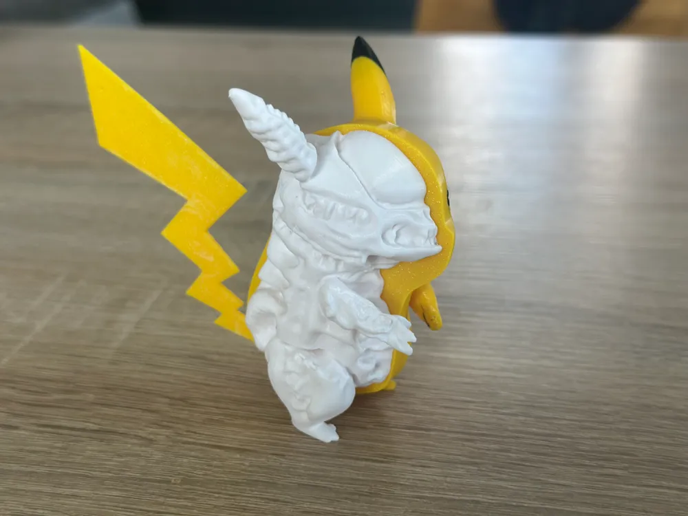 Pikachu half-sectioned alien Remixed by 3DcrabiMakerWorld: Download ...