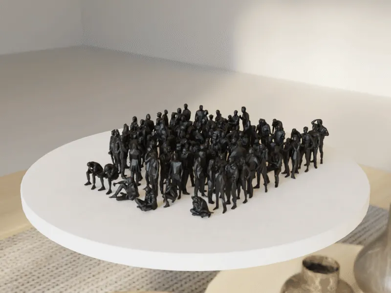 Low Poly Miniature People Pack – Part 1/8 by Marjers MakerWorld ...