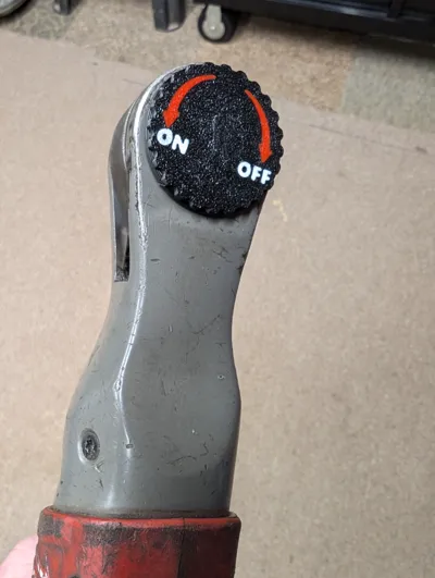 Milwaukee M12 ratchet knob low profile Remixed by Big MolzMakerWorld ...