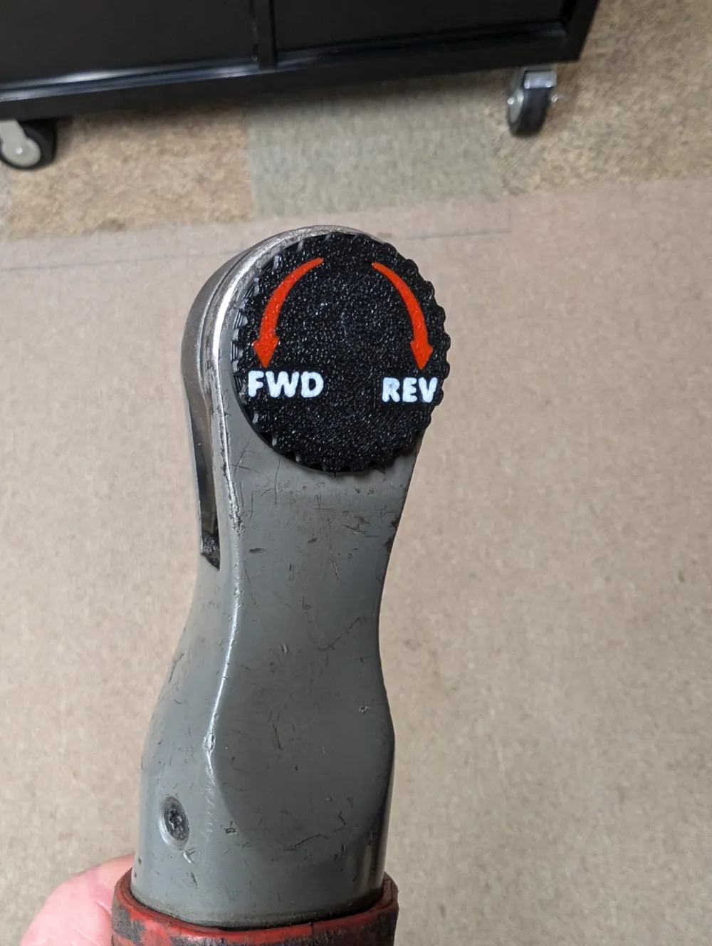 Milwaukee M12 ratchet knob low profile - Free 3D Print Model - MakerWorld