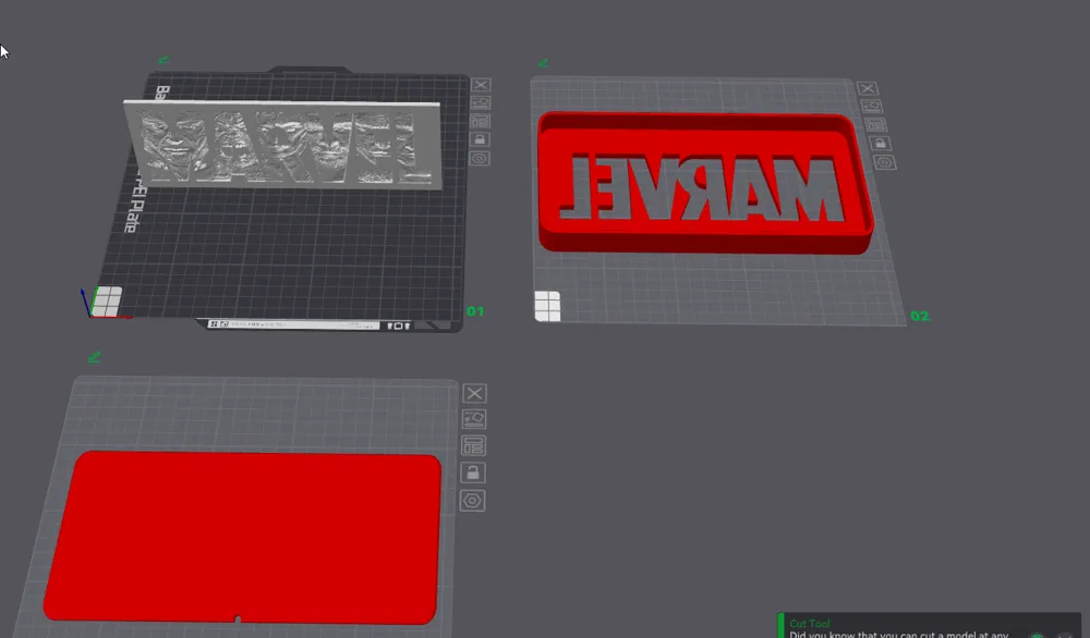 Marvel Lithopane LED-LightBox by Tommy Gun - MakerWorld