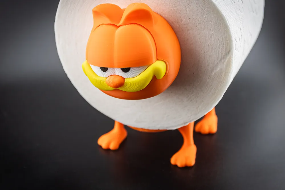 Garfield Bathroom Buddy – Spare Toilet Paper Stand - Free 3D Print ...