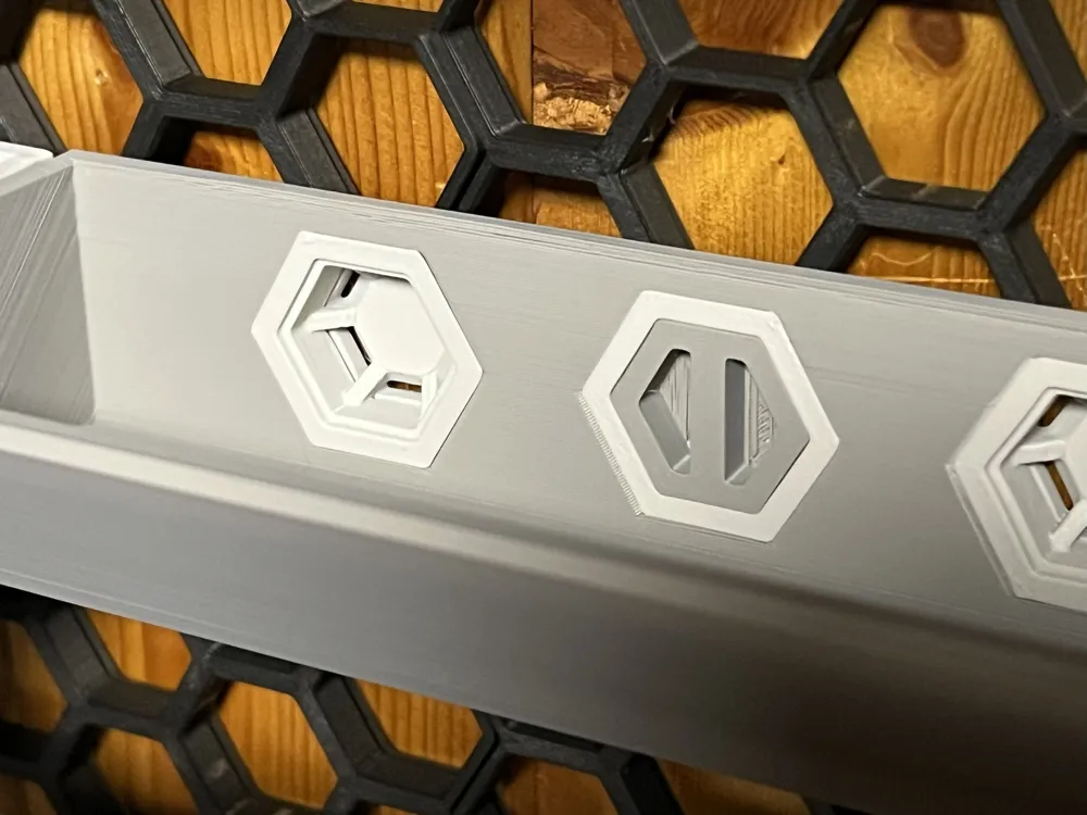 Pliers Holder Honeycomb Wall HSW - Free 3D Print Model - MakerWorld