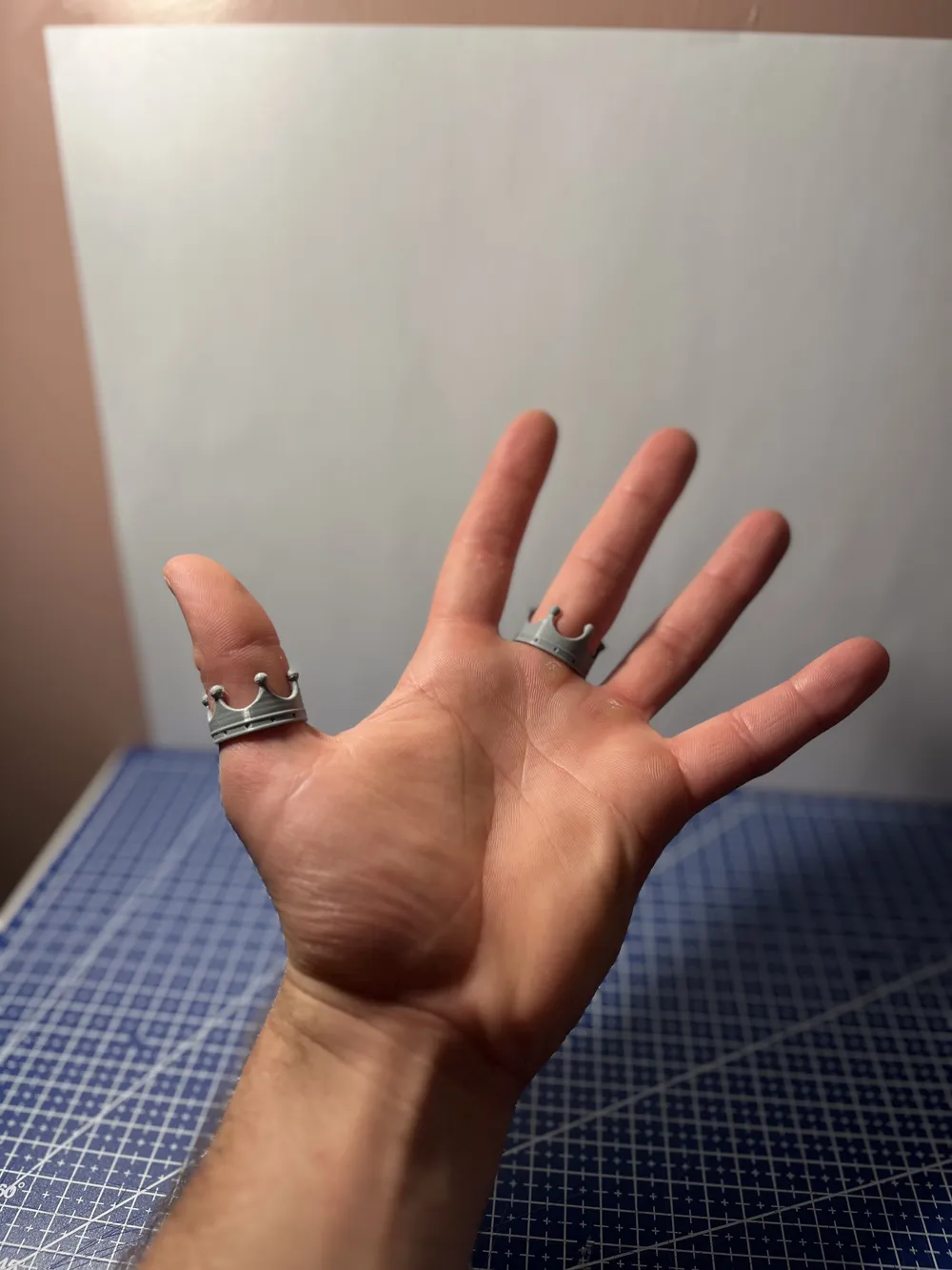 Crown Ring / mini crown by Stoom MakerWorld: Download Free 3D Models