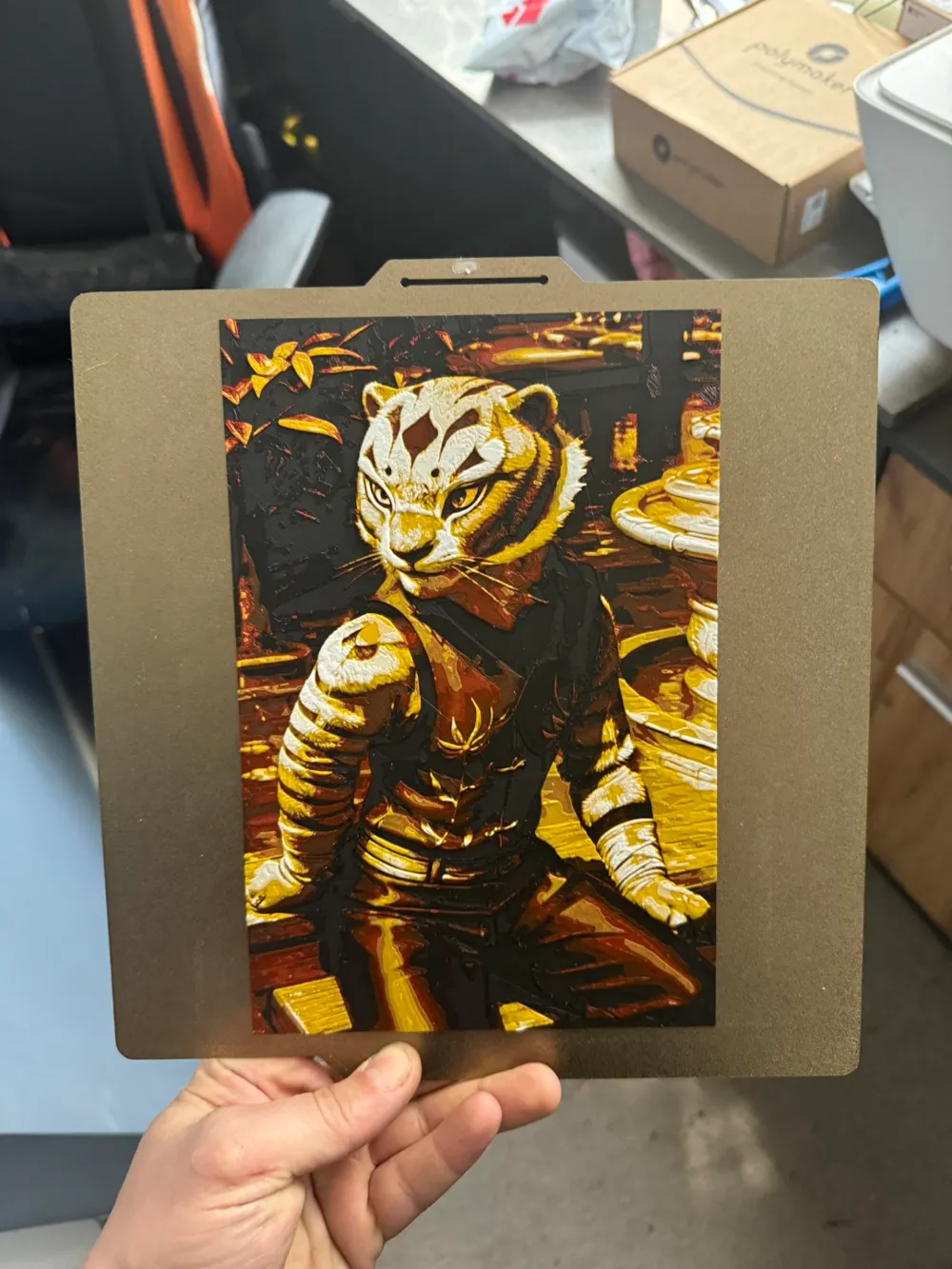 Tigress (kung fu panda) by Proper3dprints - MakerWorld