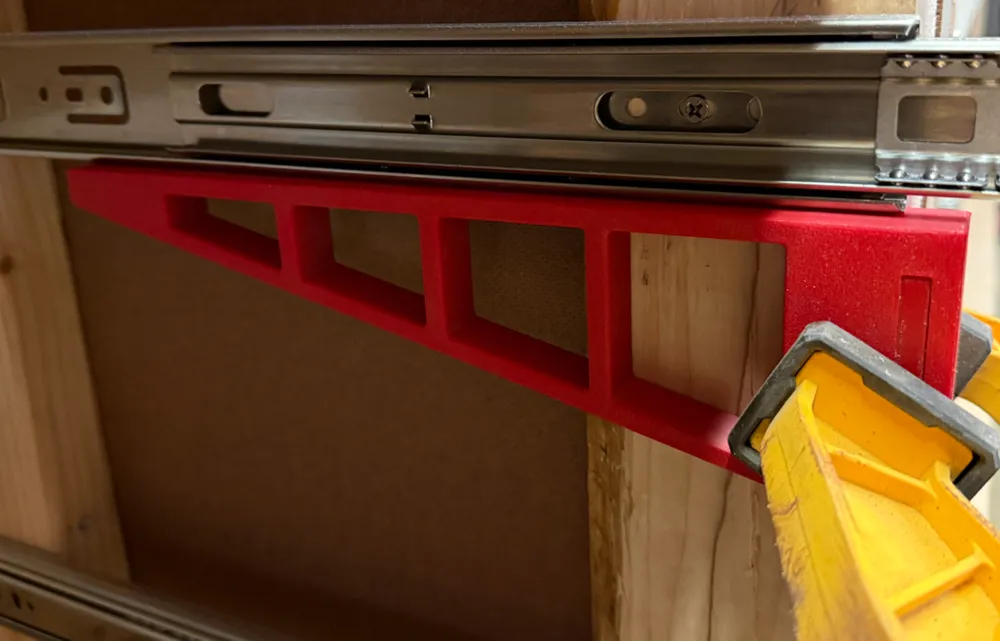 Drawer Slide placement Jig by Stussi 82801 - MakerWorld