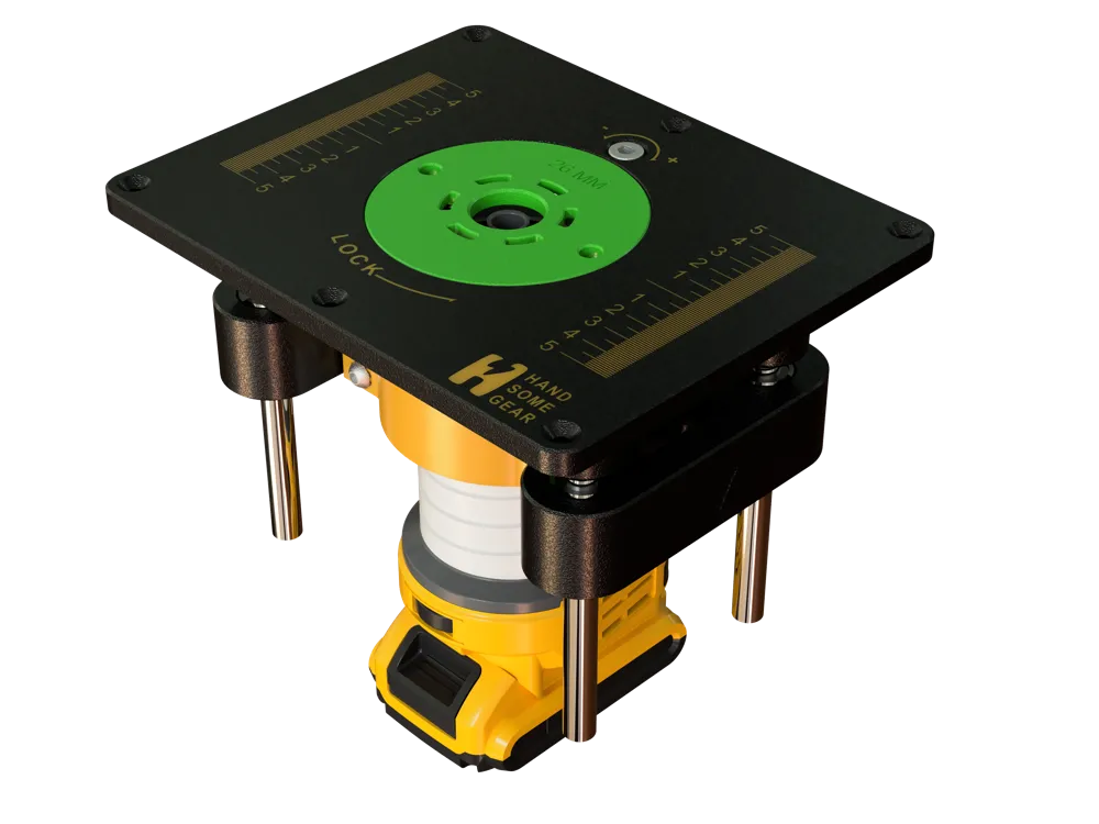 The Lifter! – Heavy Duty 3D Printed Router Lift - Free 3D Print Model ...