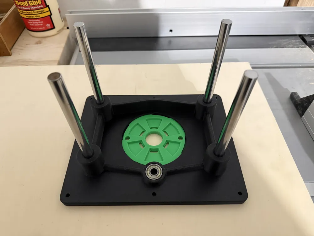 The Lifter! – Heavy Duty 3D Printed Router Lift - Free 3D Print Model ...