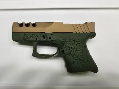 glock 26 gen 3 frame stippled by 3d2a for everyone MakerWorld: Download ...