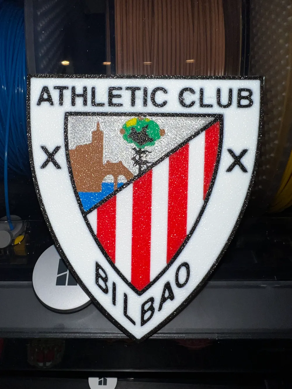 Ahtletic Club Bilbao Escudo - Football Shield by Culebra MakerWorld ...