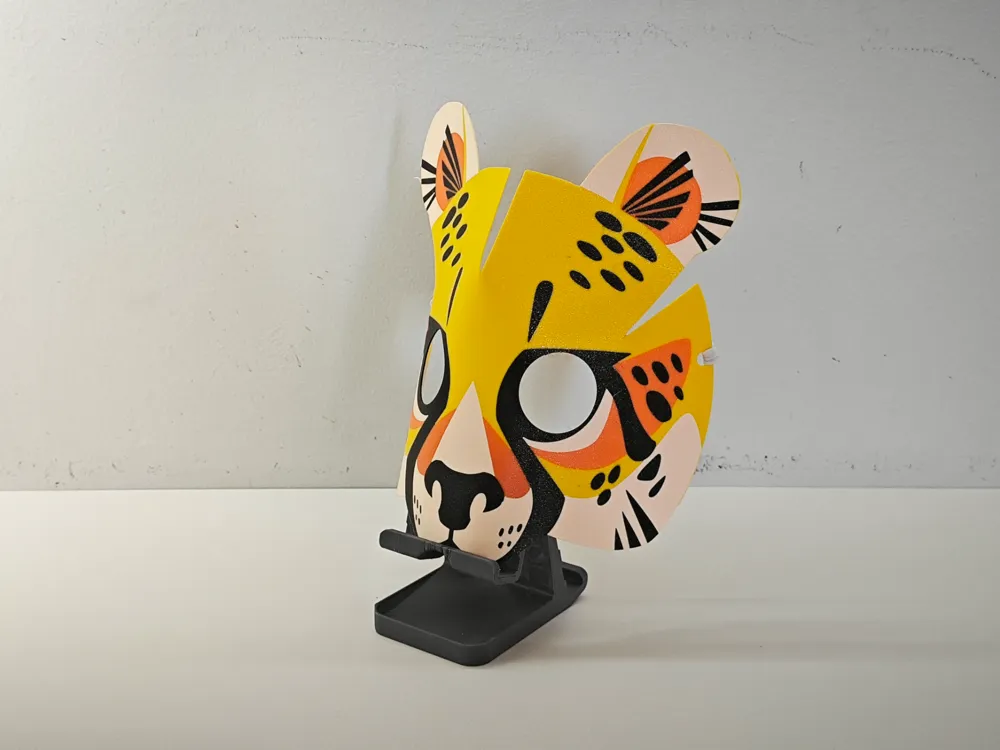 Cheetah Mask by 3D Paint Lab - MakerWorld