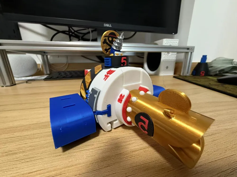 [No AMS needed] No. 5 BER Wyvern Tank - One Piece - Thousand Sunny ...