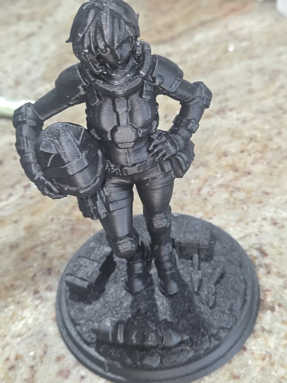 Bonk Squad Anime Pinup: UWU Bomb Tech - Free 3D Print Model - MakerWorld