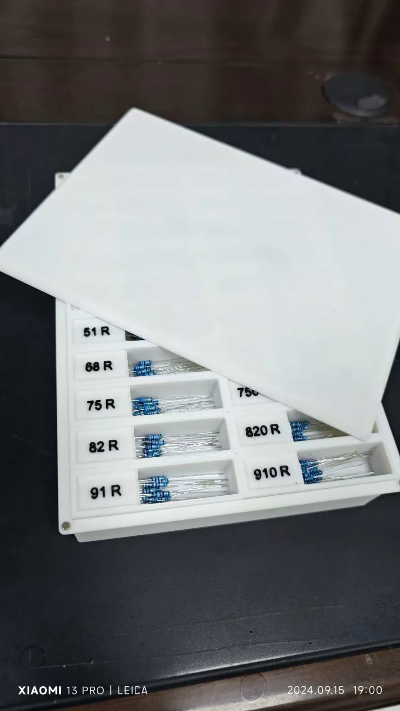 Color Ring Resistor Storage Box by 梧桐的秋天 - MakerWorld