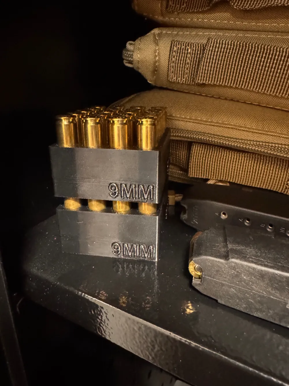 Stackable 9mm Ammo Holders 20 Rounds by m_danahyMakerWorld: Download ...