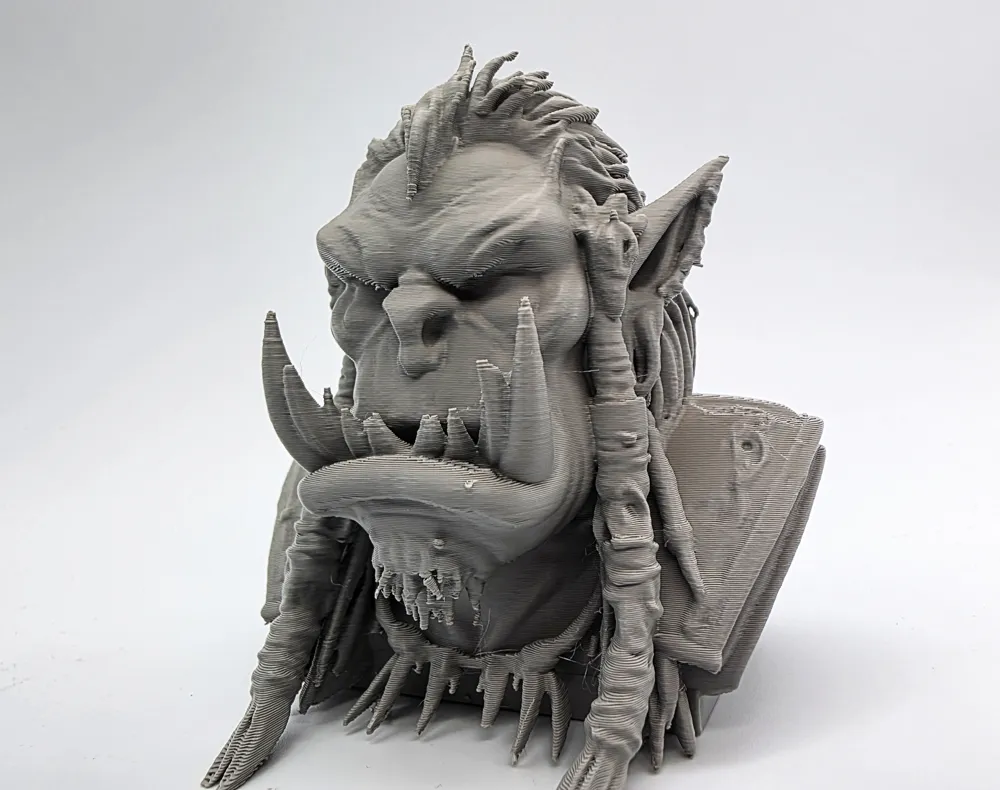 Orc Chieftain Bust by Triple G Workshop MakerWorld: Download Free 3D Models