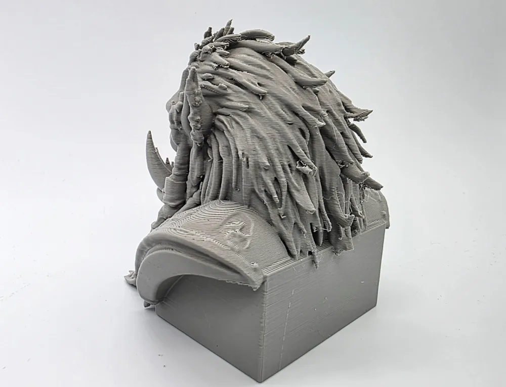 Orc Chieftain Bust by Triple G Workshop MakerWorld: Download Free 3D Models