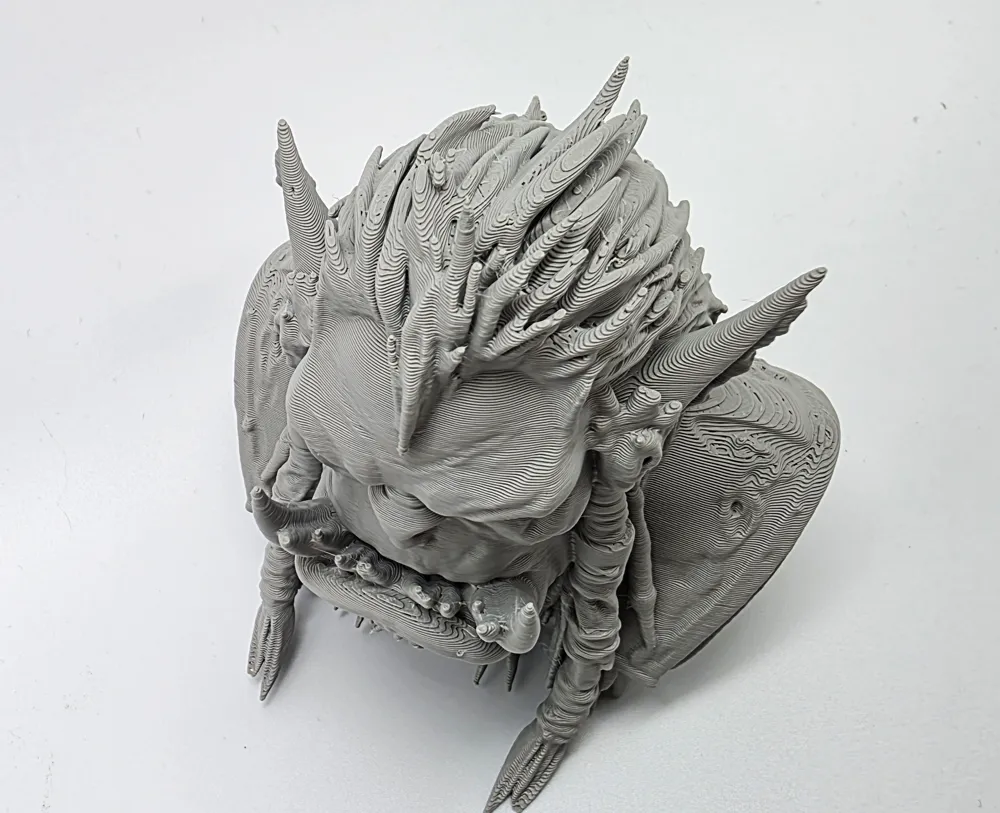 Orc Chieftain Bust by Triple G Workshop MakerWorld: Download Free 3D Models