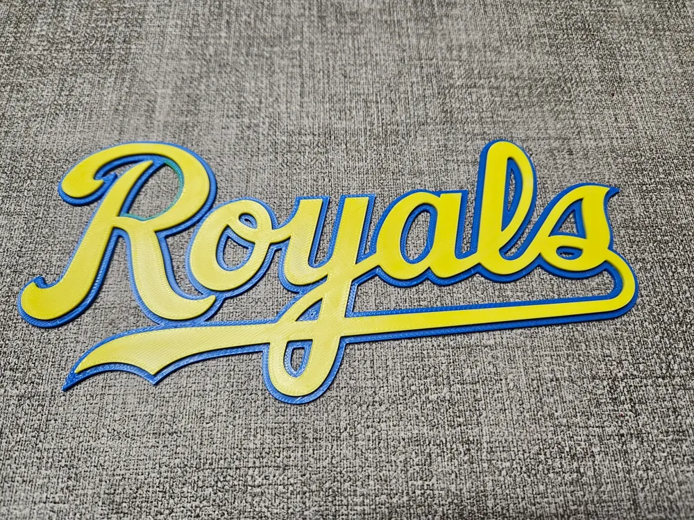 KC Royals Sign by catiadriverrocks - MakerWorld