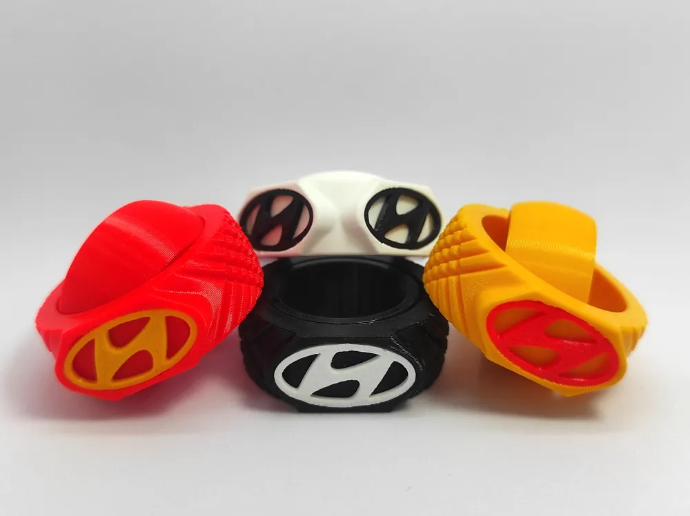 Hyundai Logo Keychain by ProNewDesign MakerWorld: Download Free 3D Models