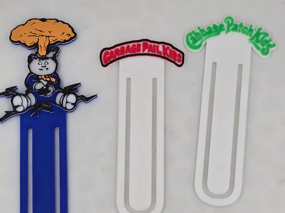 Cabbage Patch and Garbage Pail Kids Bookmarks by dohara1985 MakerWorld ...