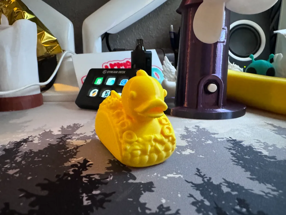 Loaded Taco Duck - Free 3D Print Model - MakerWorld