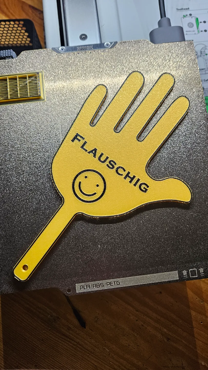 A "fluffy" hand symbol for live streams by 3D_Onkel - MakerWorld