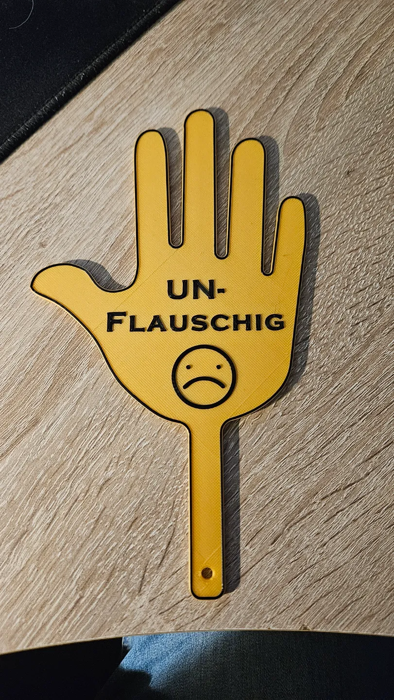 A "fluffy" hand symbol for live streams by 3D_Onkel - MakerWorld