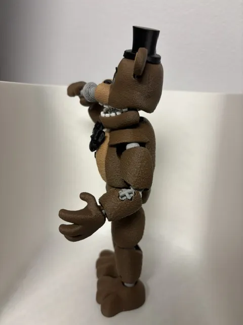 Withered Freddy Articulating Action Figure - Free 3D Print Model ...
