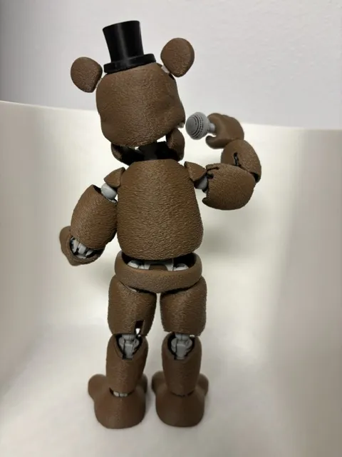 Withered Freddy Articulating Action Figure - Free 3D Print Model ...