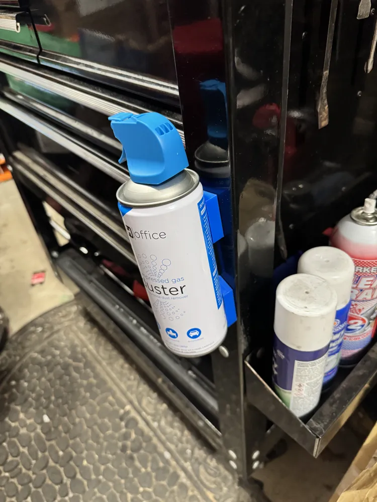 aerosol can wall mount or magnetic mount - Free 3D Print Model - MakerWorld