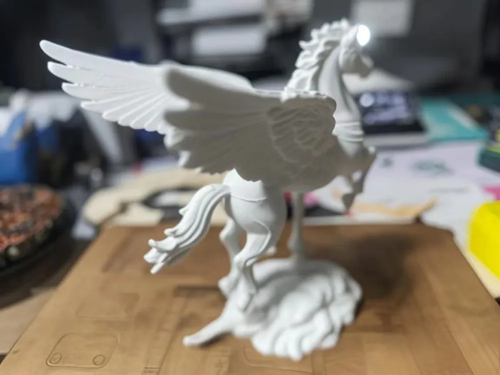 mecha pegasus includes a base by BennyJinn MakerWorld: Download Free 3D Models