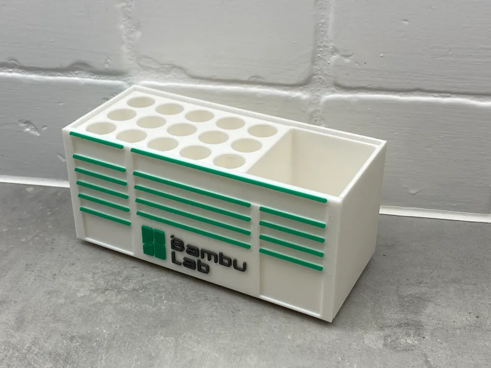 Bambu Lab Desk Workbench Toolbox Pen holder by Mrtk1970 - MakerWorld