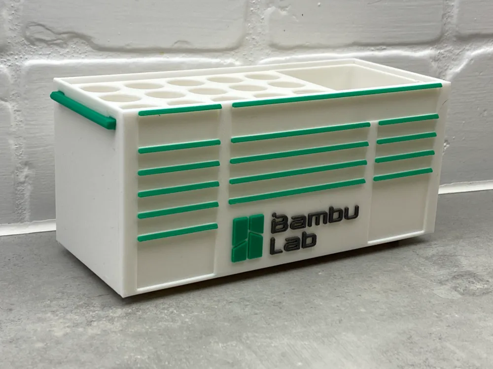 Bambu Lab Desk Workbench Toolbox Pen holder by Mrtk1970 - MakerWorld