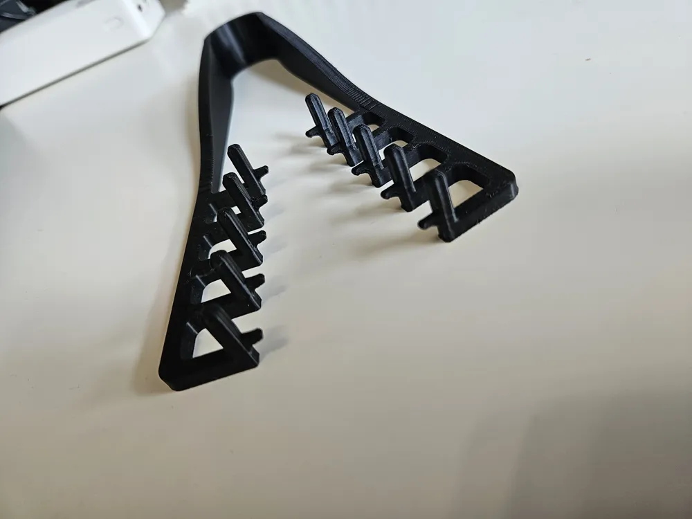 Hair Gripper- Fluffy Wave Texture Comb- no support - Free 3D Print ...
