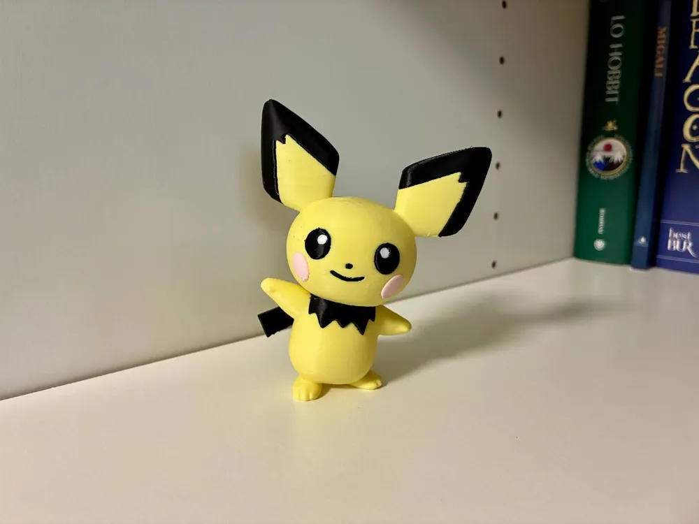 Pichu - Pokémon - Modelo de impresión 3D gratuito - MakerWorld