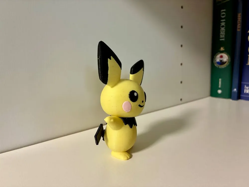 Pichu - Pokémon - Modelo de impresión 3D gratuito - MakerWorld