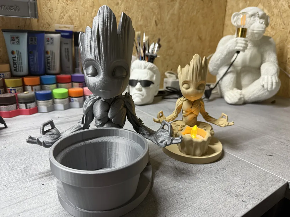 Groot Planter by Talvor MakerWorld: Download Free 3D Models