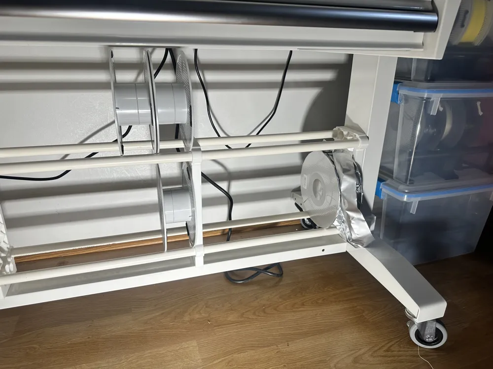 Husky Work Bench Filament Double Rack Remixed by Peake Repair Services ...