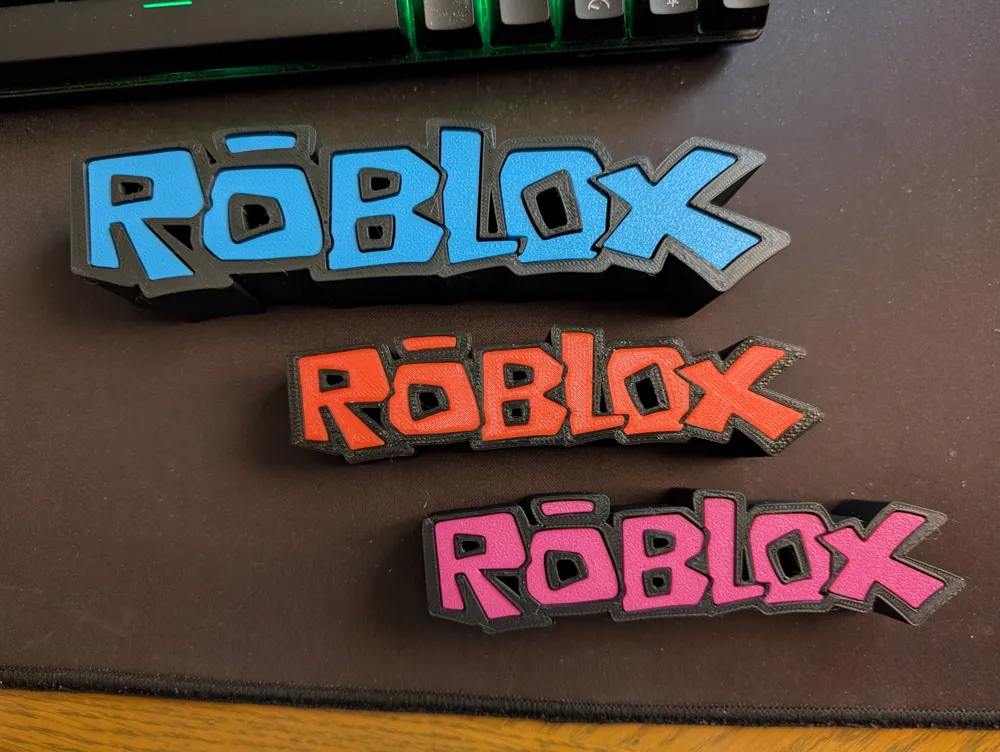 Roblox Original Logo by AdN MakerWorld: Download Free 3D Models