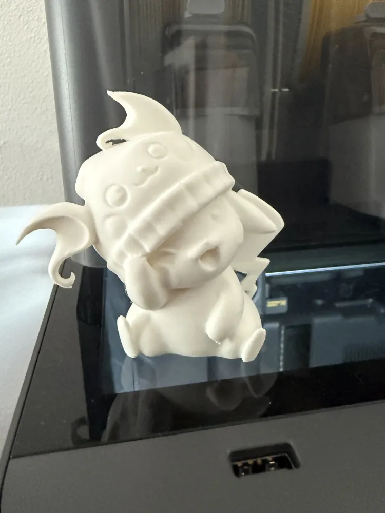Pikachu with Raichu Hat - Cute Pokémon Figure - Free 3D Print Model ...